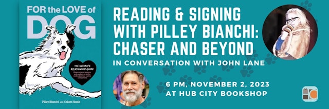 Reading and Signing with Pilley Bianchi: Chaser and Beyond | Hub City ...