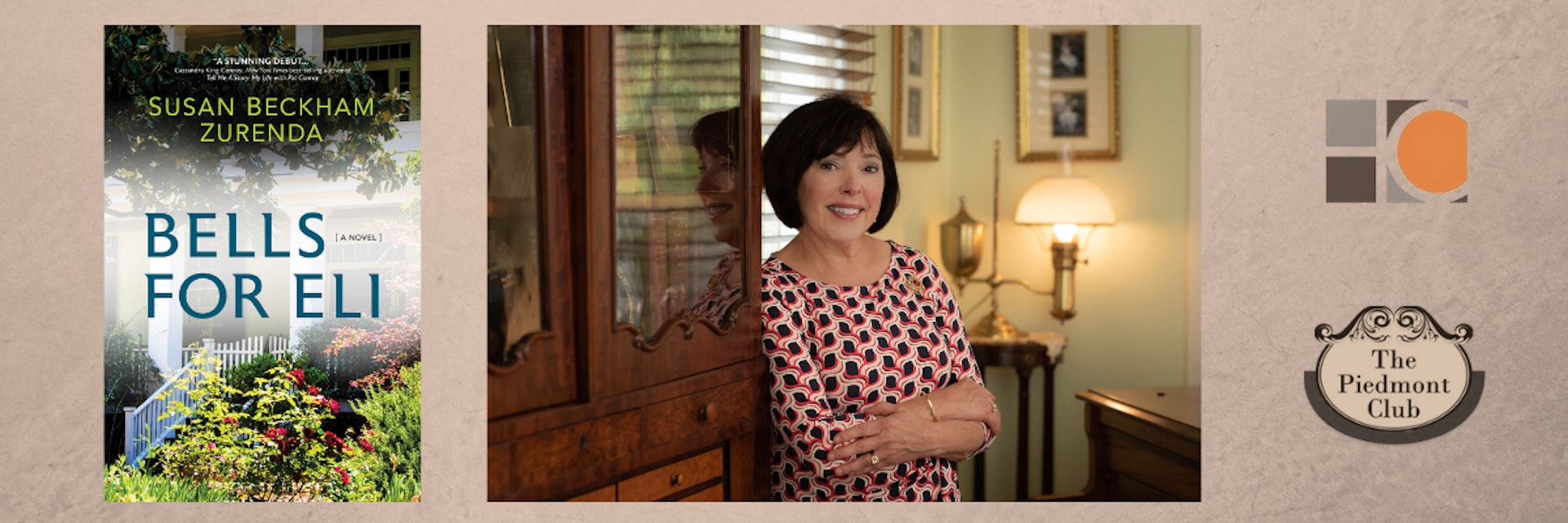 Luncheon with Susan Beckham Zurenda | Bells for Eli | Hub City Writers ...